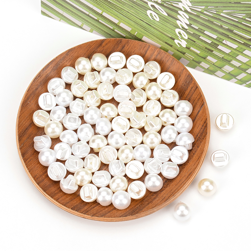10mm Round Sewing Pearl Buttons for DIY Crafts and Garment Decoration ...
