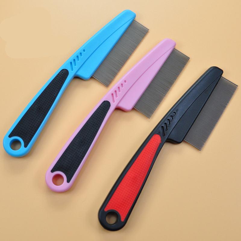 Stainless Steel Comfort Flea Comb for Dogs