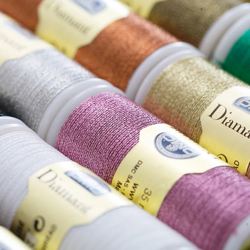 Golden Silk Embroidery Thread