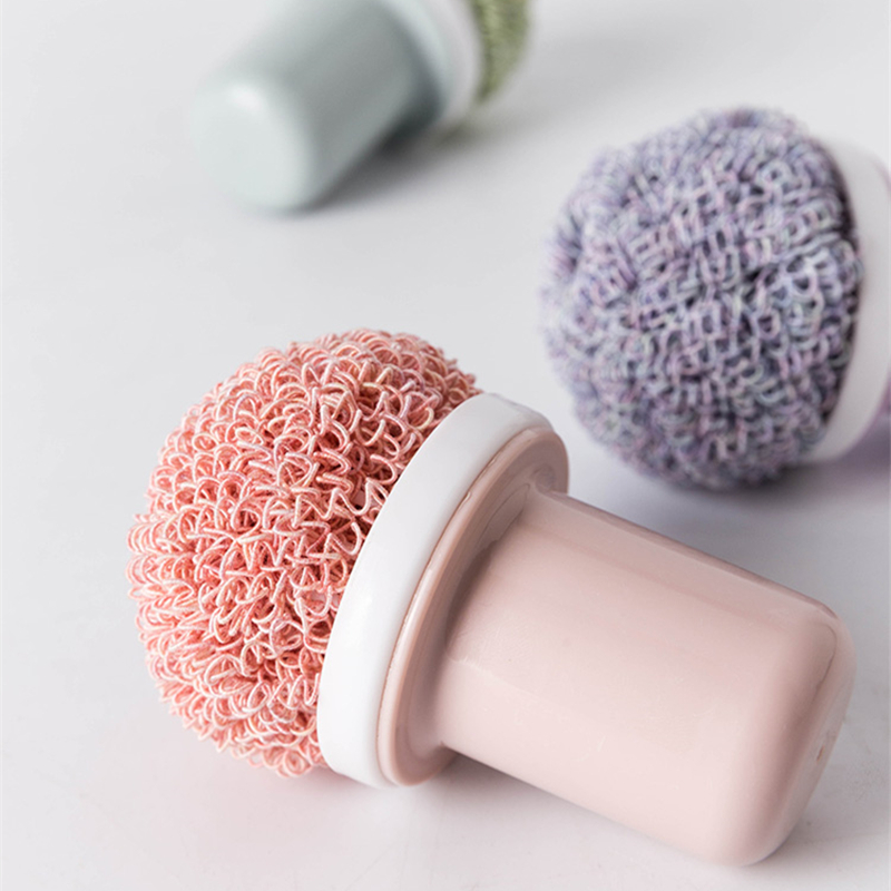 Magic Kitchen Cleaning Scourer with Handle