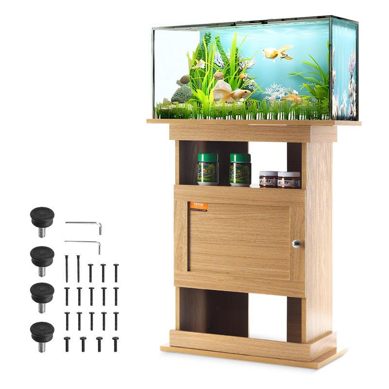 20-Gallon Aquarium Stand with Storage